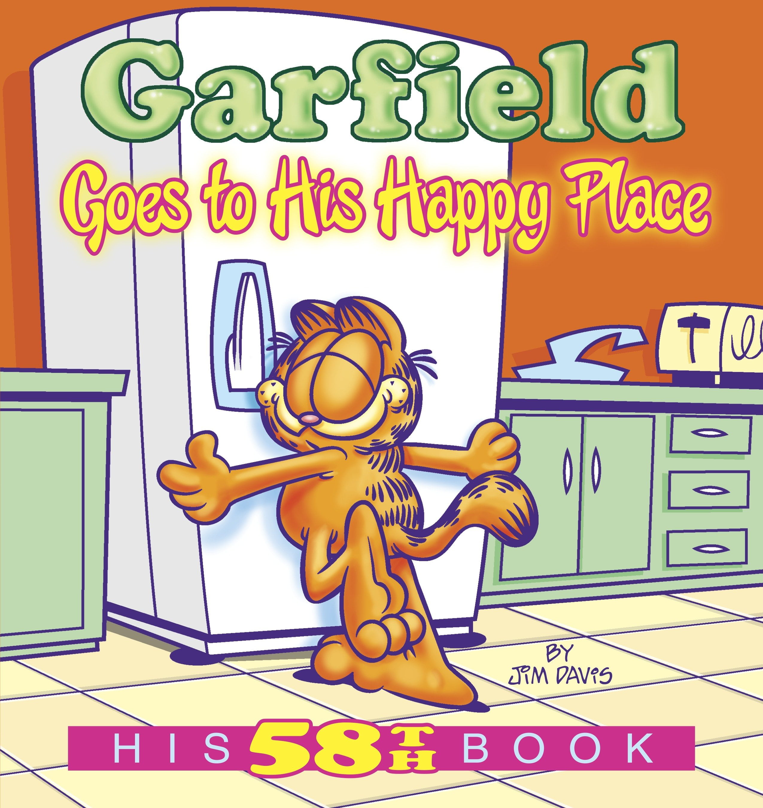 Garfield Goes to His Happy Place : His 58th Book - Walmart.com ...