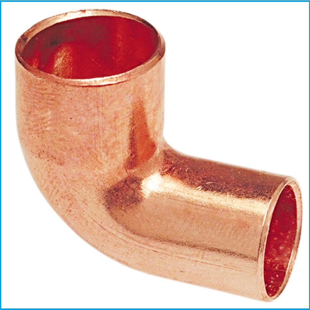 EZ-FLUID Plumbing 2" FTG X C Lead Free Short Radius Wrot Copper Street ...