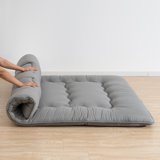 Thick Foam Futon Mattress, Japanese Floor Pad, Foldable for Guest ...