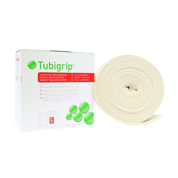 Tubigrip C - 2.75" x 10 Meter Elastic Tubular Bandage - Natural Color ...