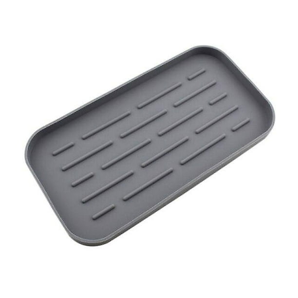 Silicone Drain Tray For Tableware Water Sink Organizer Sponge Holder ...