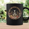 Boho Flower Skeleton Reading Book Just One More Chapter Coffee Mugs ...