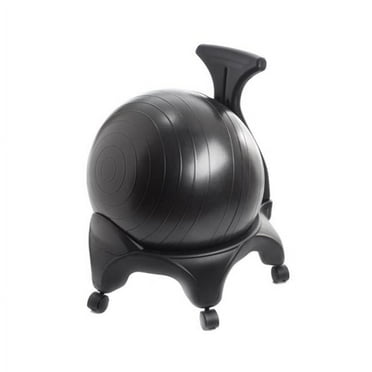 Champion Sports Exercise Ball Chair: FitPro Balance Ball Chair with ...