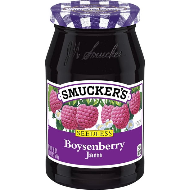 Smucker's Seedless Boysenberry Jam, 18 Ounces - Walmart.com