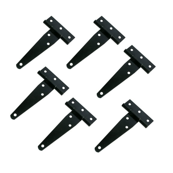 Renovators Supply Black Wrought Iron Lift Off Pintle Strap Hinge 16 in ...