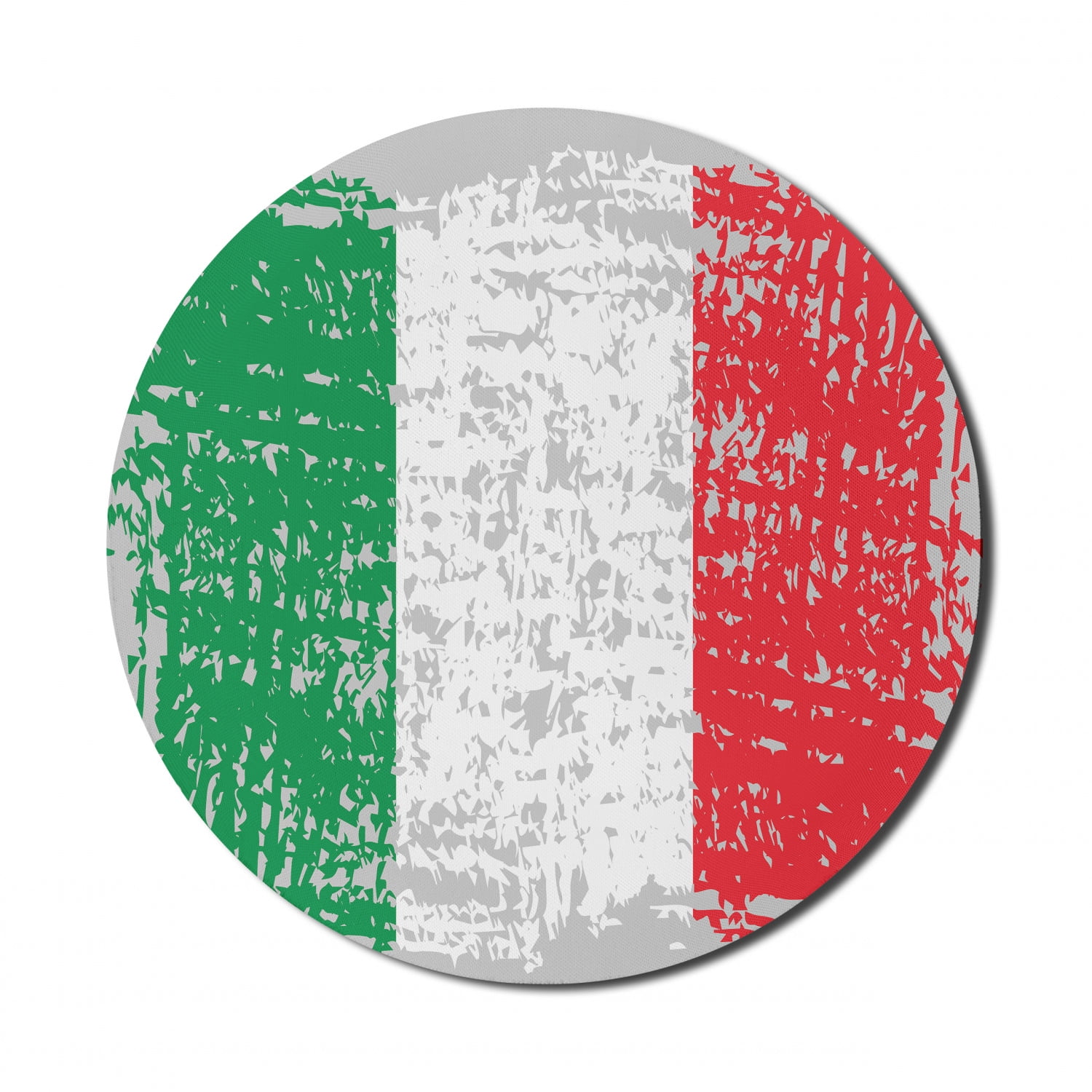 Italy Mouse Pad for Computers, Grunge Pattern Brushstroke Painted Image ...