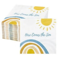 Party Central Lush Leaves 2-Ply Hello Fall Harvest Beverage Napkins - 5 ...