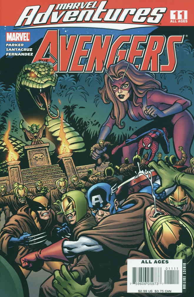 Marvel Adventures The Avengers #11 VF ; Marvel Comic Book - Walmart.com