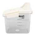 LAZIOEGR 1600 ml Cereal & Grain Storage Container with Pour Spout ...
