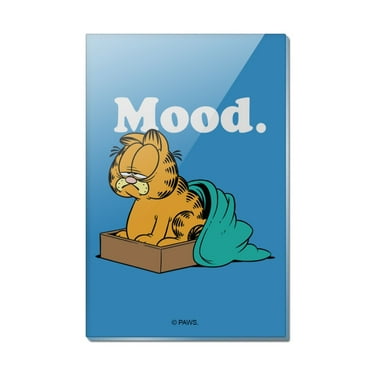 Garfield Whatever Face Rectangle Acrylic Fridge Refrigerator Magnet ...