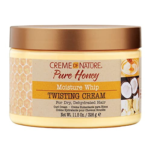 Curl Cream for Curly Hair by Creme of Nature, Moisture Whip Twisting ...