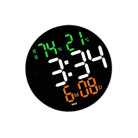Wall Clock USB Powered Clock Digital Clock for Digital remote Control ...