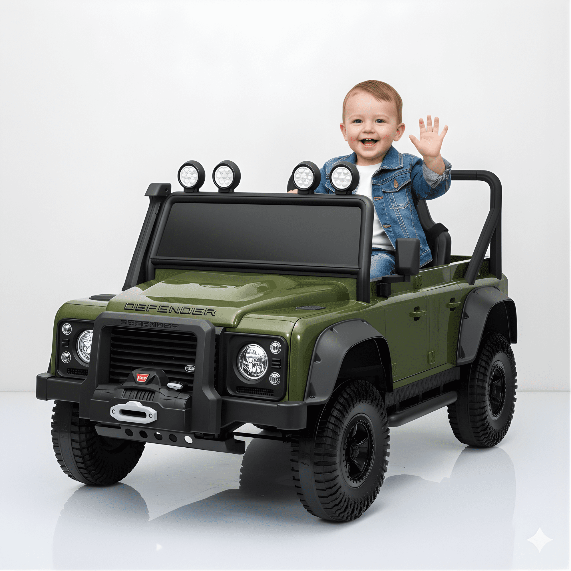 Click here for Kids Vip Kidsvip 12v Land Rover Defender 1-Seater... prices