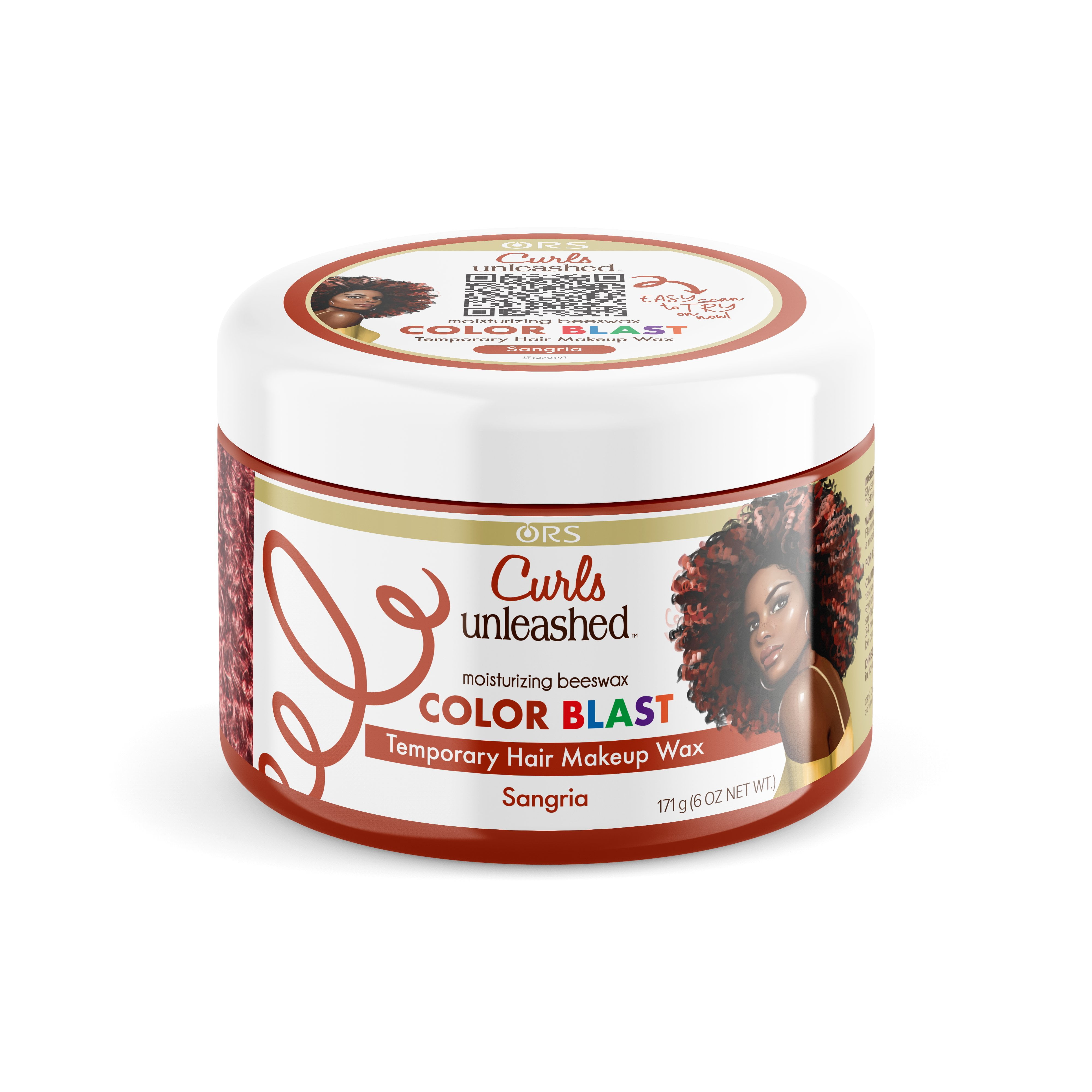 ORS Curls Unleashed Color Blast Temporary Color Wax, Infused with ...