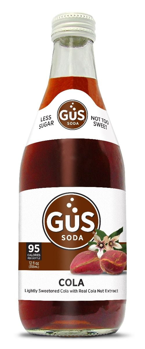 GuS Soda - Dry Cola - 12 oz (12 Glass Bottles) - Walmart.com