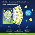 Natural Patch Sleepy Patch Sleep Promoting Stickers for Kids (24 Pack ...