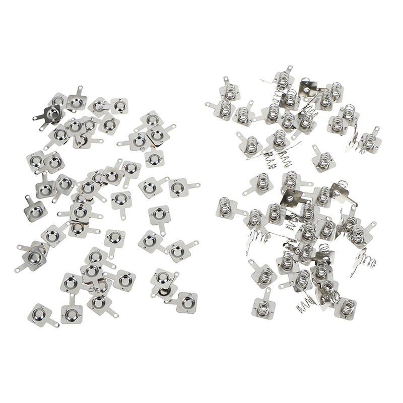 50Pairs battery shrapnel AA or AAA battery spring positive and negative ...