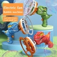 Feledorashia 2024 Summer New Bubble Machine for Kids Dinosaur Bubble ...