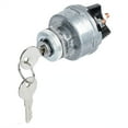 Fauful 12V Universal Engine Ignition Switch, 2 Keys, 4 Position, Rotary ...