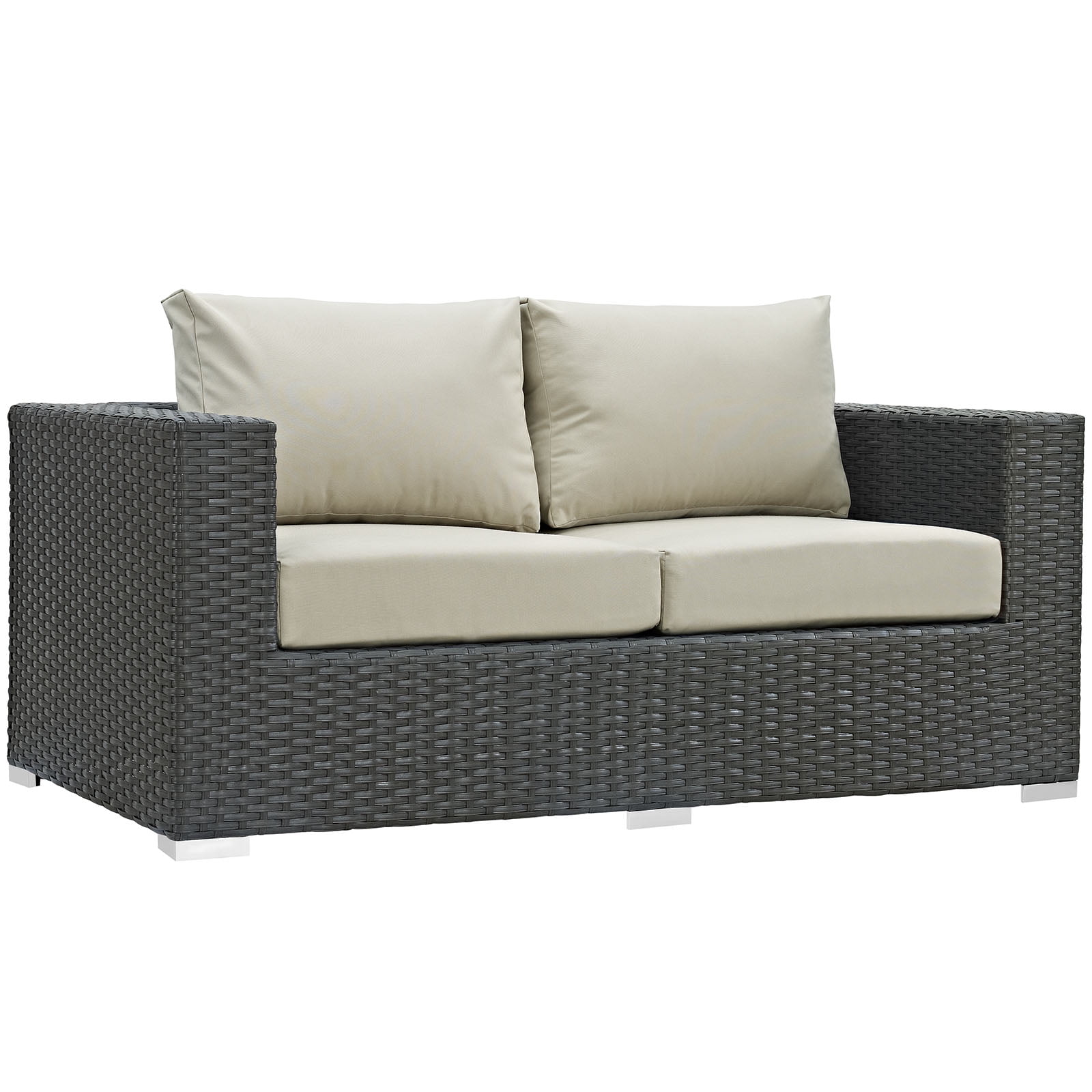 Modern Contemporary Urban Design Outdoor Patio Balcony Loveseat Sofa ...