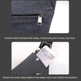 Left Shoulder Slim Crossbody Sling Bag, Robust Anti-Theft Tactical ...