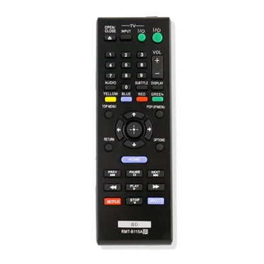 RMT-B126A Remote Control Compatible for Blu-ray Disc Player BDP-BX120 ...