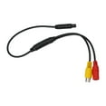 BCLONG Car Backup Reverse Camera 4-Pin Male To CVBS for RCA Female ...