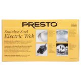 Presto Stainless Steel Electric Wok 05900 - Walmart.com