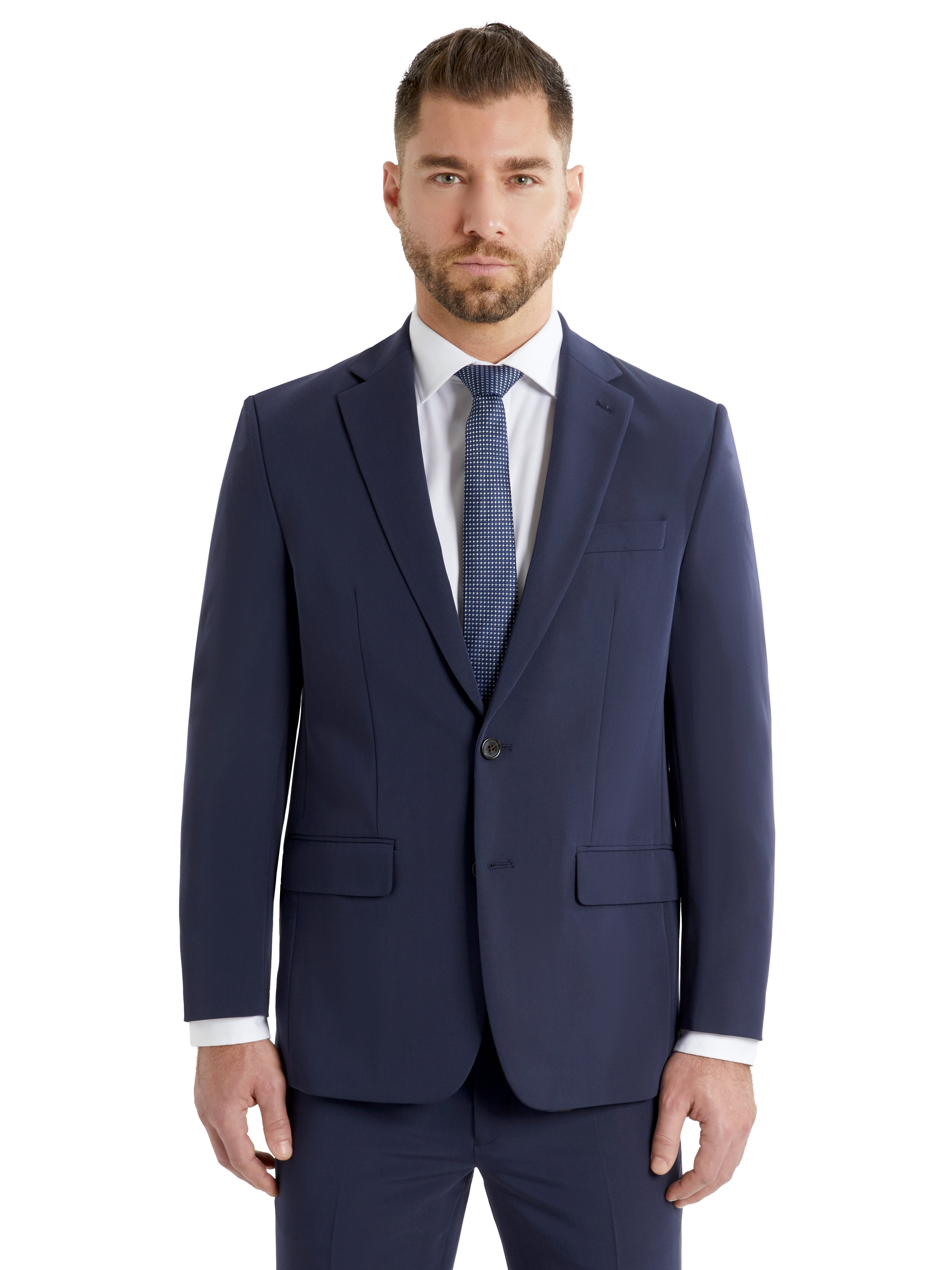 Chaps Men's Solid Classic Fit Tailored Suit Separate Jacket - Walmart.com