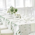 God Bless Tablecloth, Eucalyptus Leaf Cross Religious Tablecloth, Holy ...