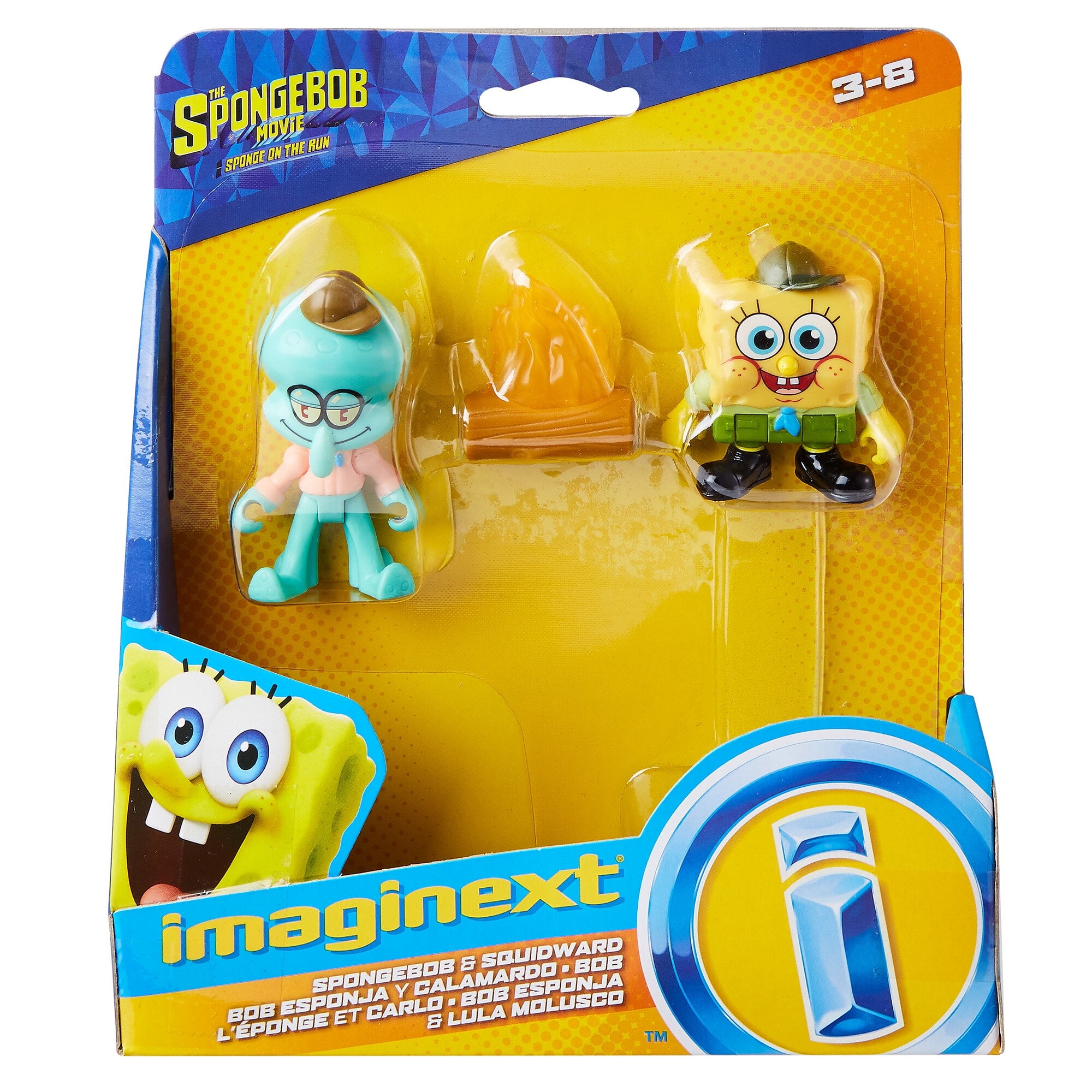 Imaginext SpongeBob Camp Coral SpongeBob Squidward Figure, 49% OFF