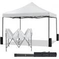10 X 10ft Pop Up Canopy Tent Easy Setup Outdoor Shade Instant Portable ...