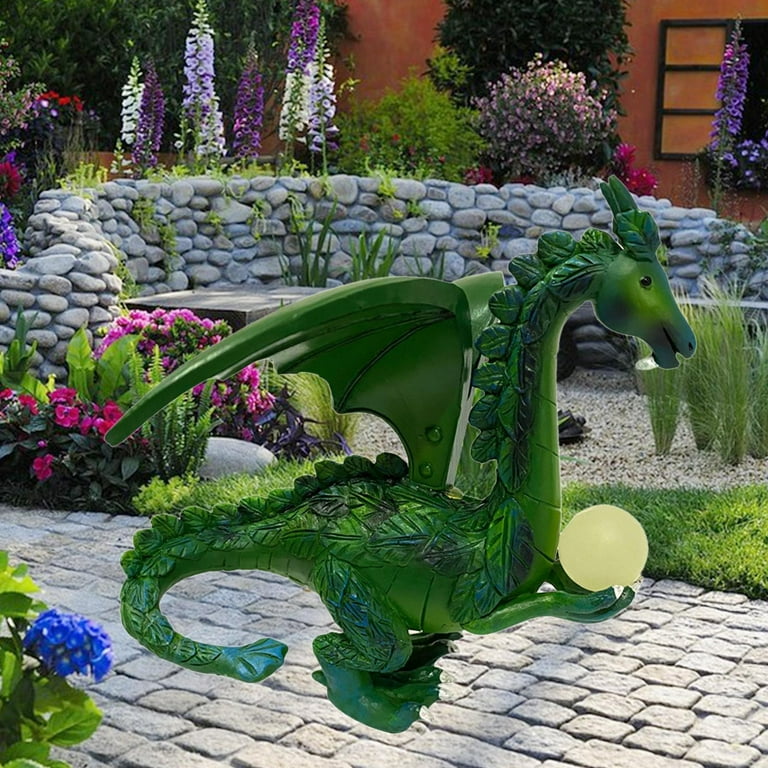 Winged Dragon Sculptures