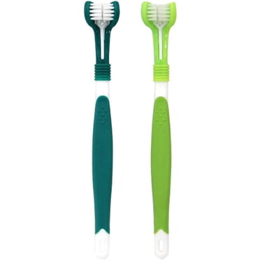 Dog Toothbrush Set - 2 Pieces - Walmart.com