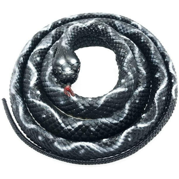 53 Inch Color Long Rubber Snake Toys Fake Snakes Party Bag - Walmart.ca