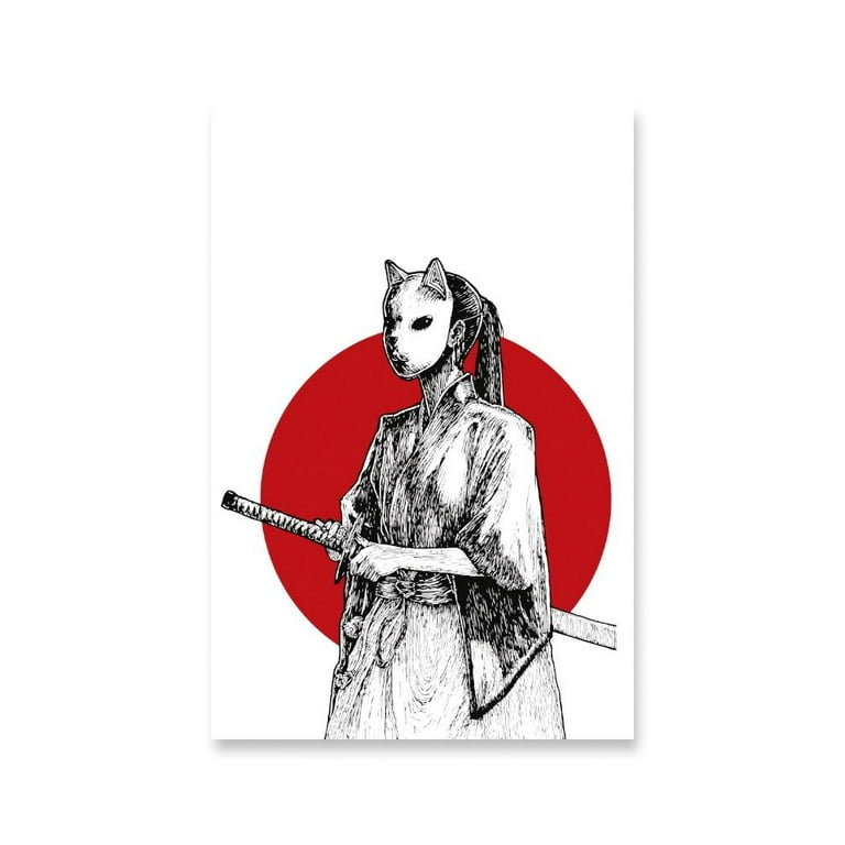 Samurai Girl Poster