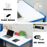 JJS Small Computer Desk Simple Style Writing Desk for Small Spaces 31 ...