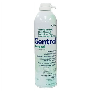 Gentrol Aerosol Insect Growth Regulator 16oz for Cockroaches Bed Bugs ...