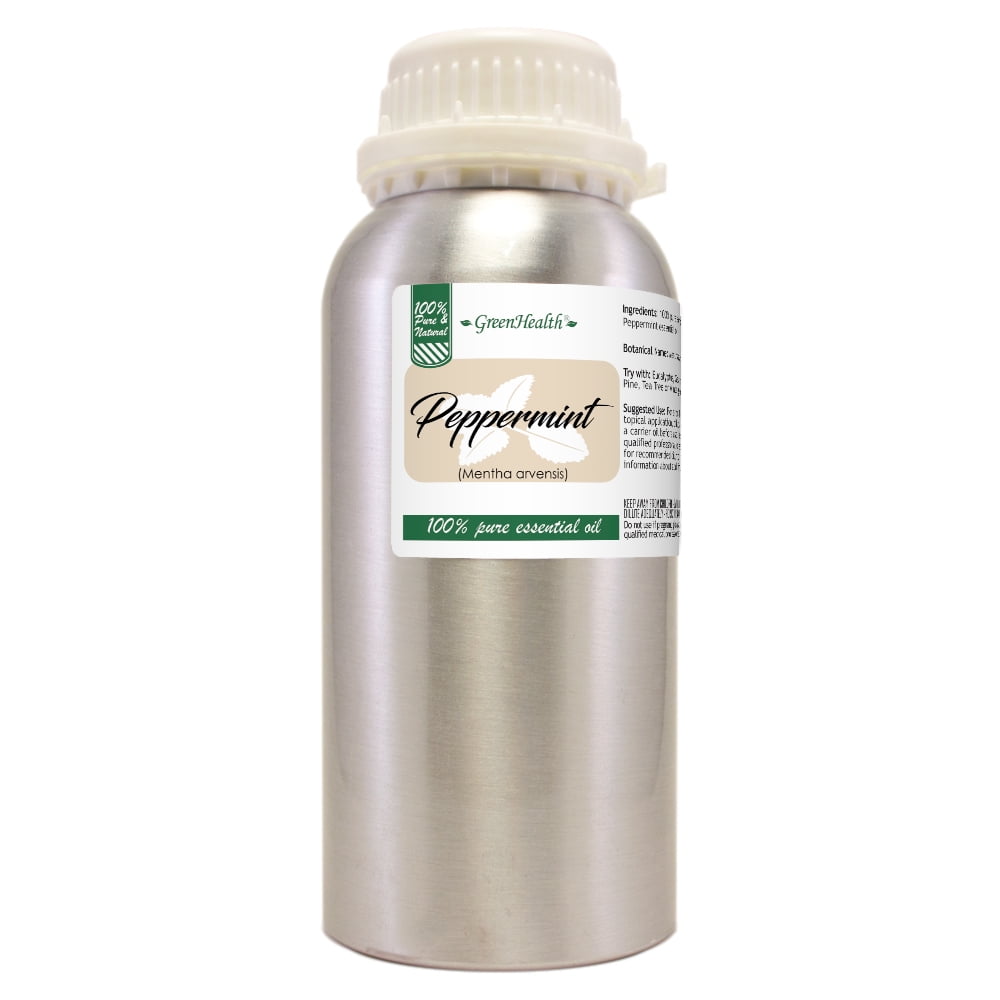 GreenHealth 16 fl oz Peppermint Essential Oil (100% Pure & Uncut ...