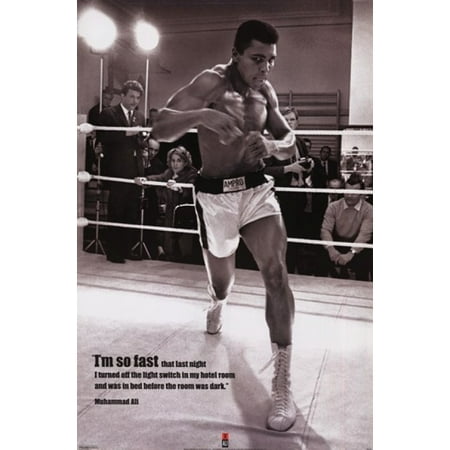 Ali - Fast Laminated Poster (24 x 36) | Walmart Canada