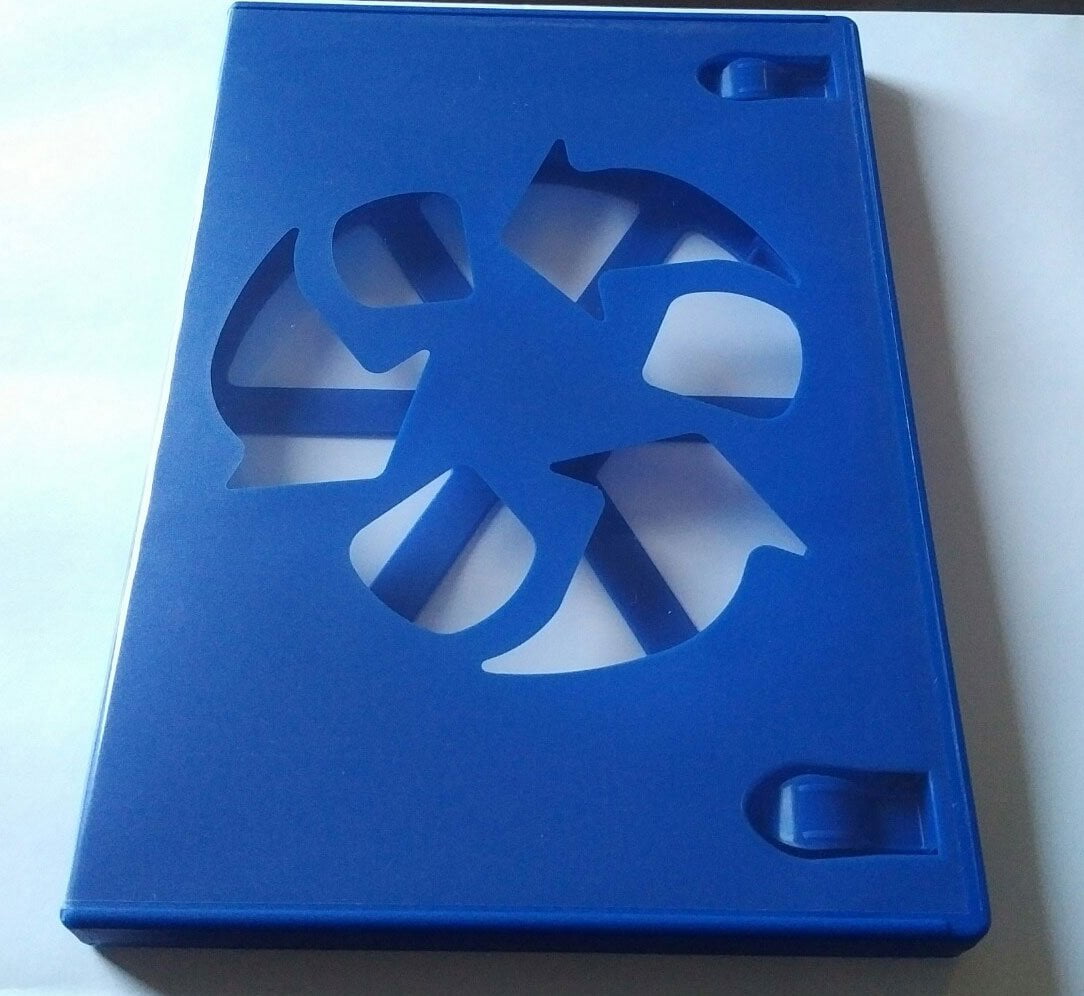 New! Blue 20 Pk Viva Elite Premium 14 mm DVD Case Single Eco Box 1 Disc ...