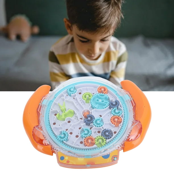 3D Maze Puzzle Toy For Kids With Gear Control, Brain Teaser Fine Motor ...