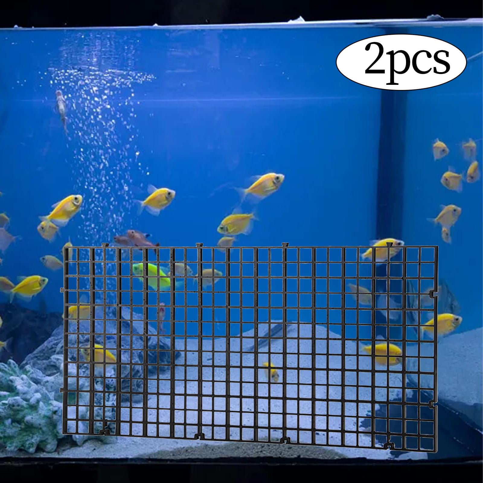 2Pcs Fish Tank Bottom Filter Plate, Aquarium Bottom Divider Accessory ...