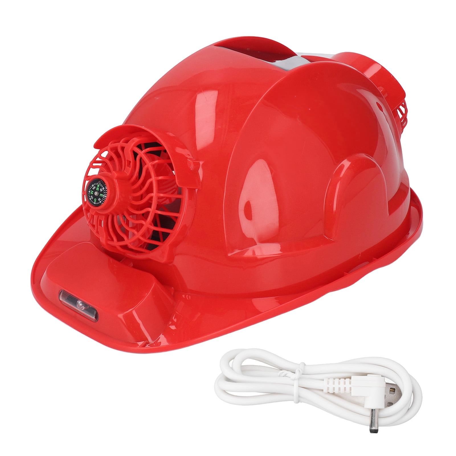 Solar Hard Hat UV Proof 4 Gears Adjustable Ventilated Safety Helmet ...
