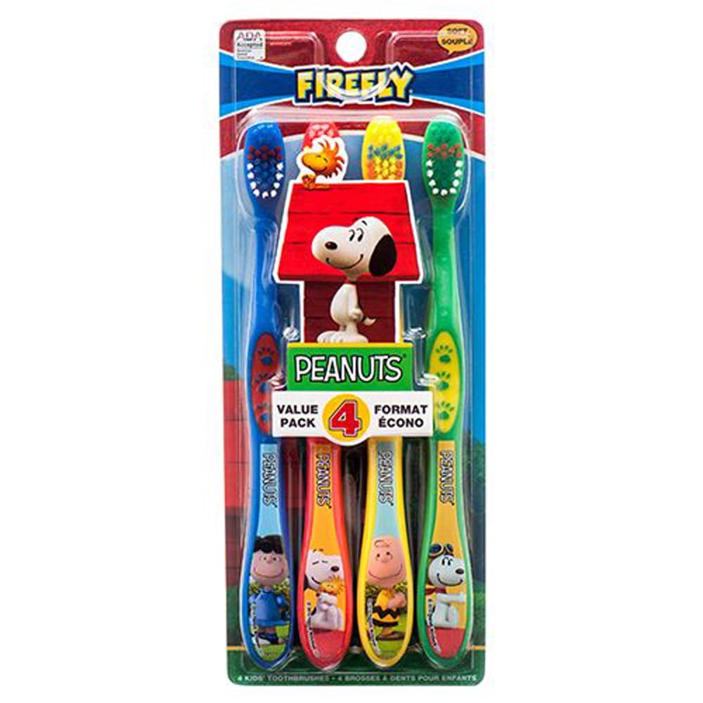 Firefly Peanut Toothbrush 4 Piece Set by Dr. Fresh | Walmart Canada