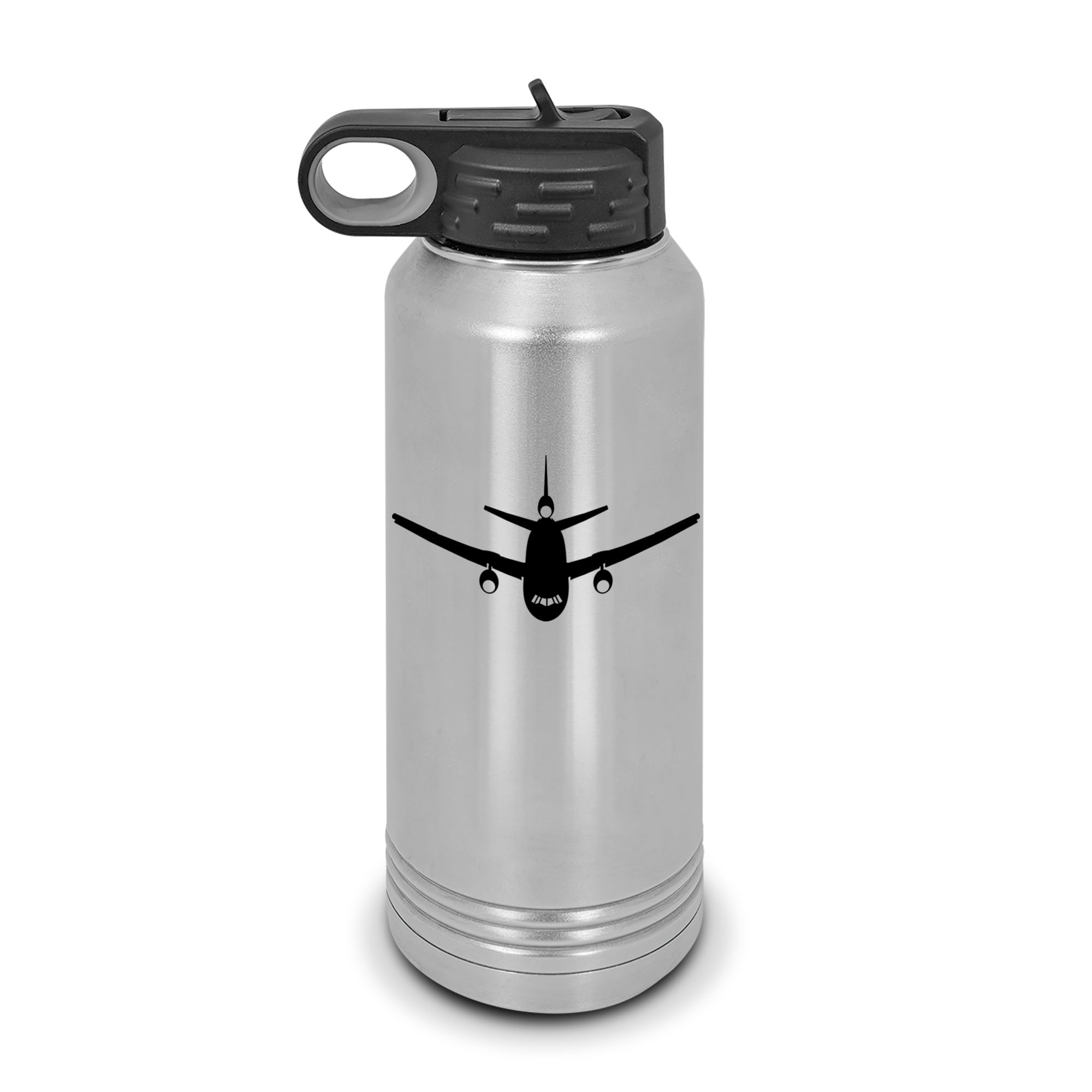 KC-10 Extender Water Bottle 32 oz - Laser Engraved w/ Flip Top ...