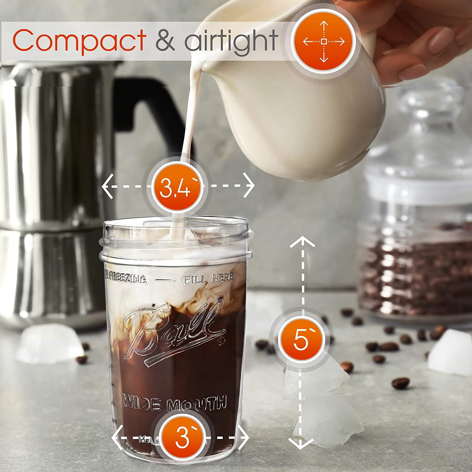 Buy Reusable Wide Mouth Smoothie Cups Boba Tea Cups Bubble Tea Cups ...