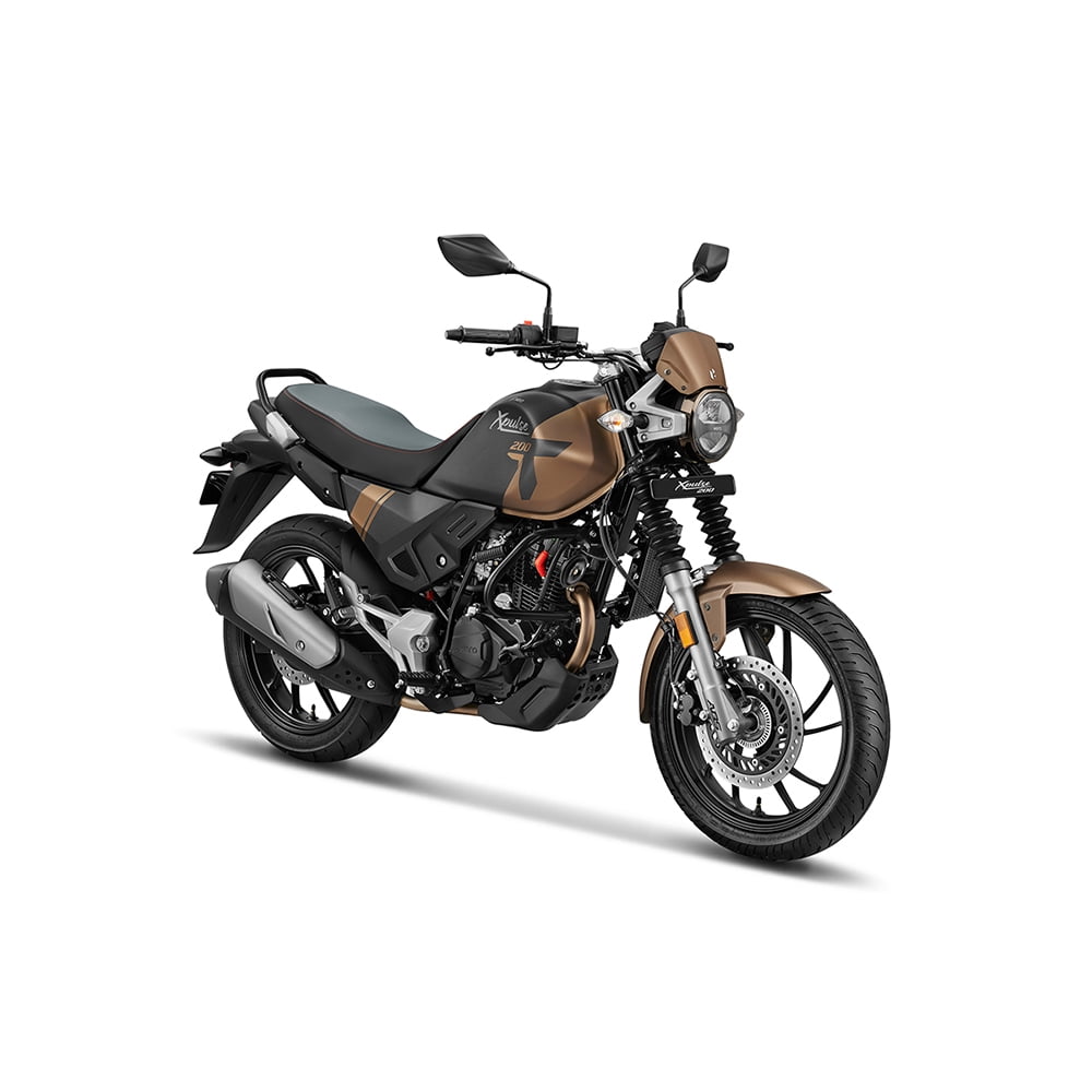 XPULSE 200T NEGRO DORADO Doble Propósito HERO Motocicleta Cafe Racer ...