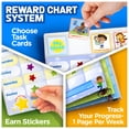 Learn & Climb Reward Chart & Journal for Kids – Weekly with Stickers ...
