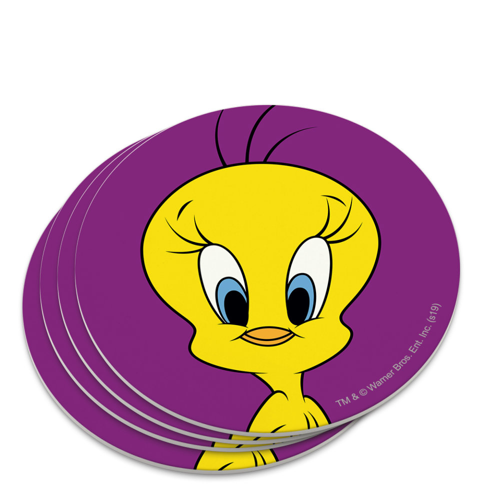 Looney Tunes Tweety Bird Novelty Coaster Set - Walmart.com